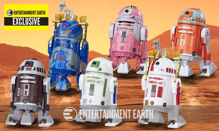 Star Wars - Black Series - Astromech Droids 6 Pack (Entertainment Eart ...